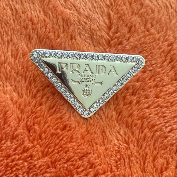 Brooches | Jewelry | Prada Brooch Made In Italy | Poshmark